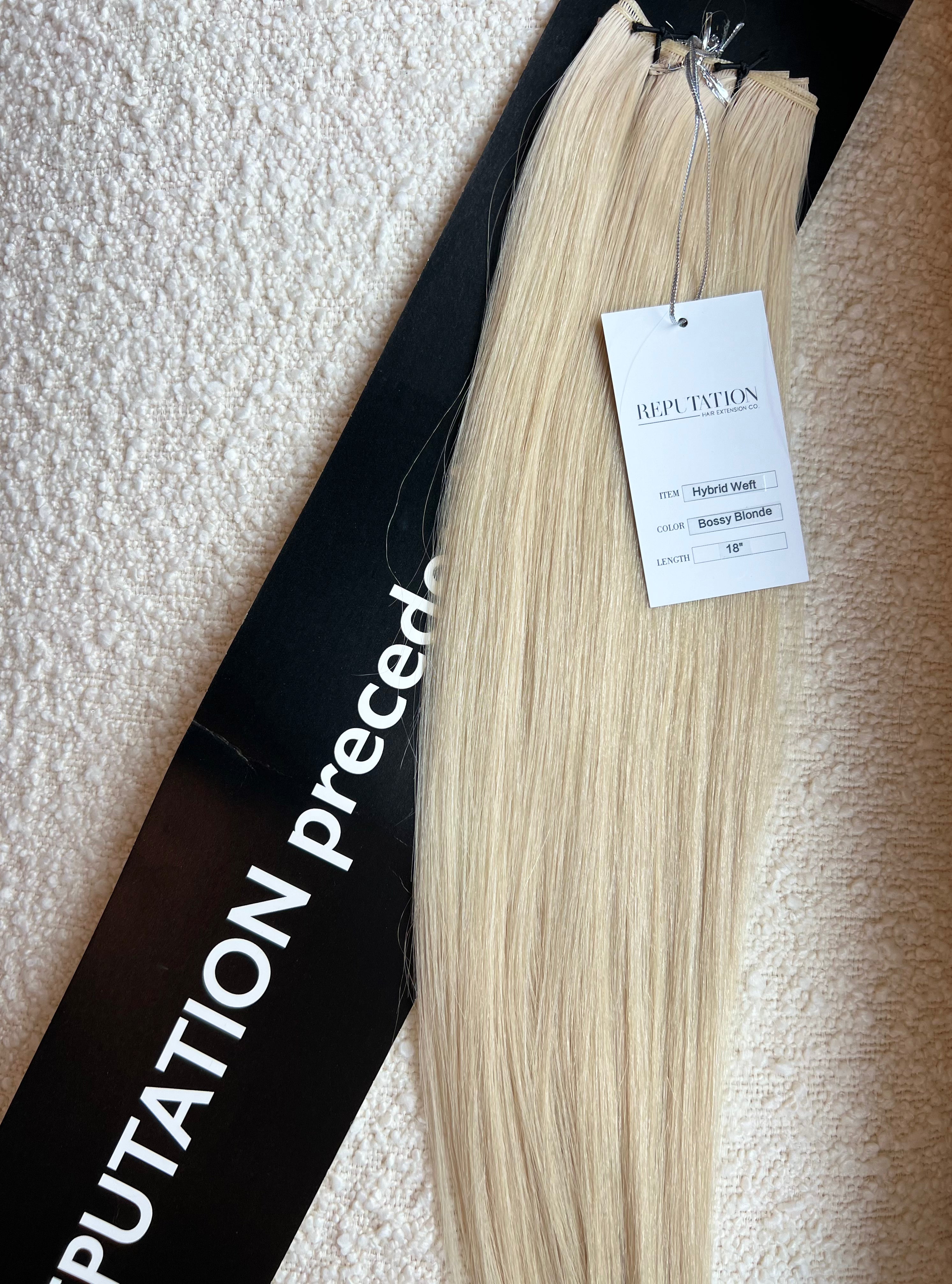 Bossy Blonde Hybrid Pack – Reputation Hair Extension Co.