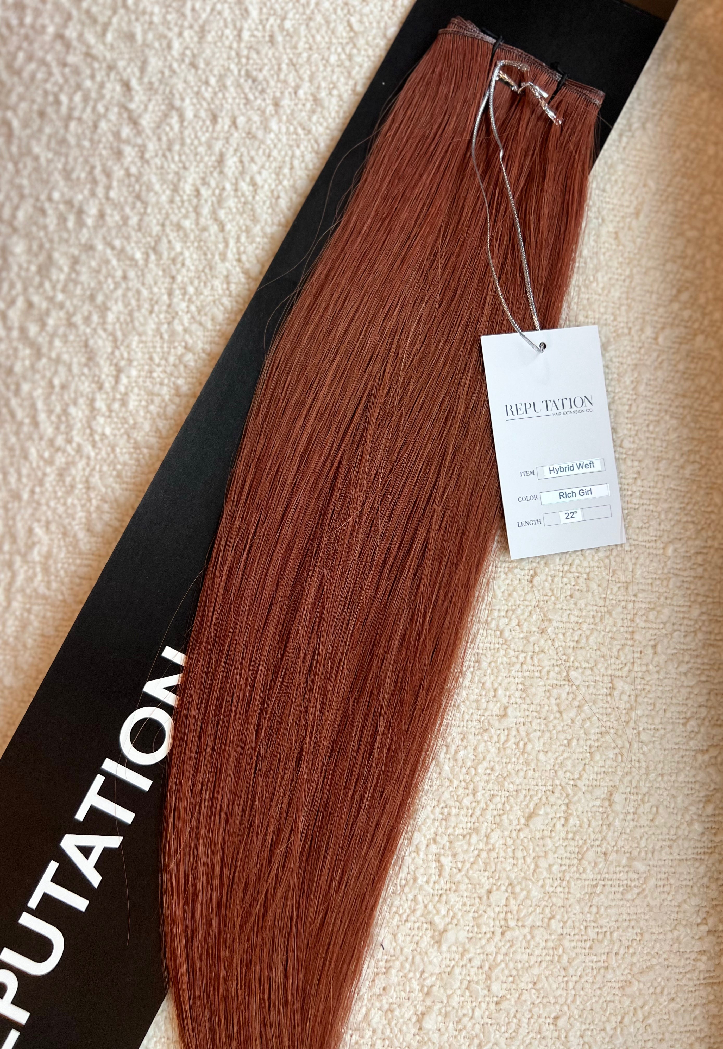 Rich Girl Red Hybrid Pack – Reputation Hair Extension Co.